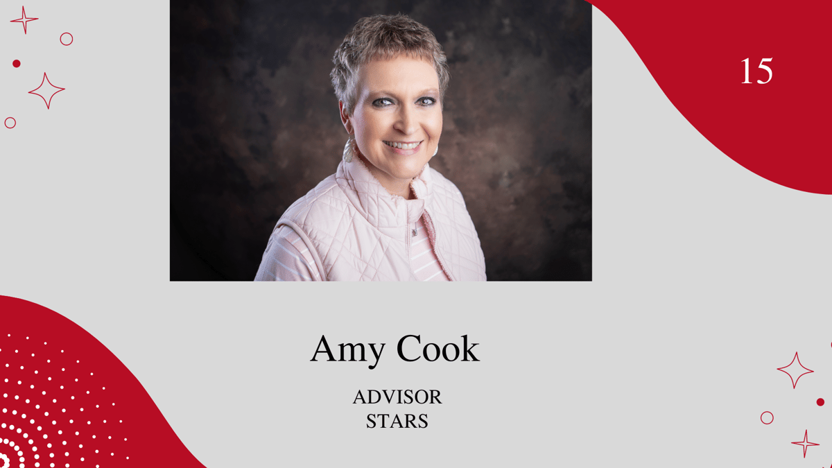 Amy Cook, Advisor